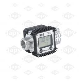 K24-ALU calibratable meter / flow meter with turbine | Pompes Japy